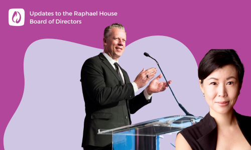 Our Raphael House Board Executive Committee—updates! - Raphael House